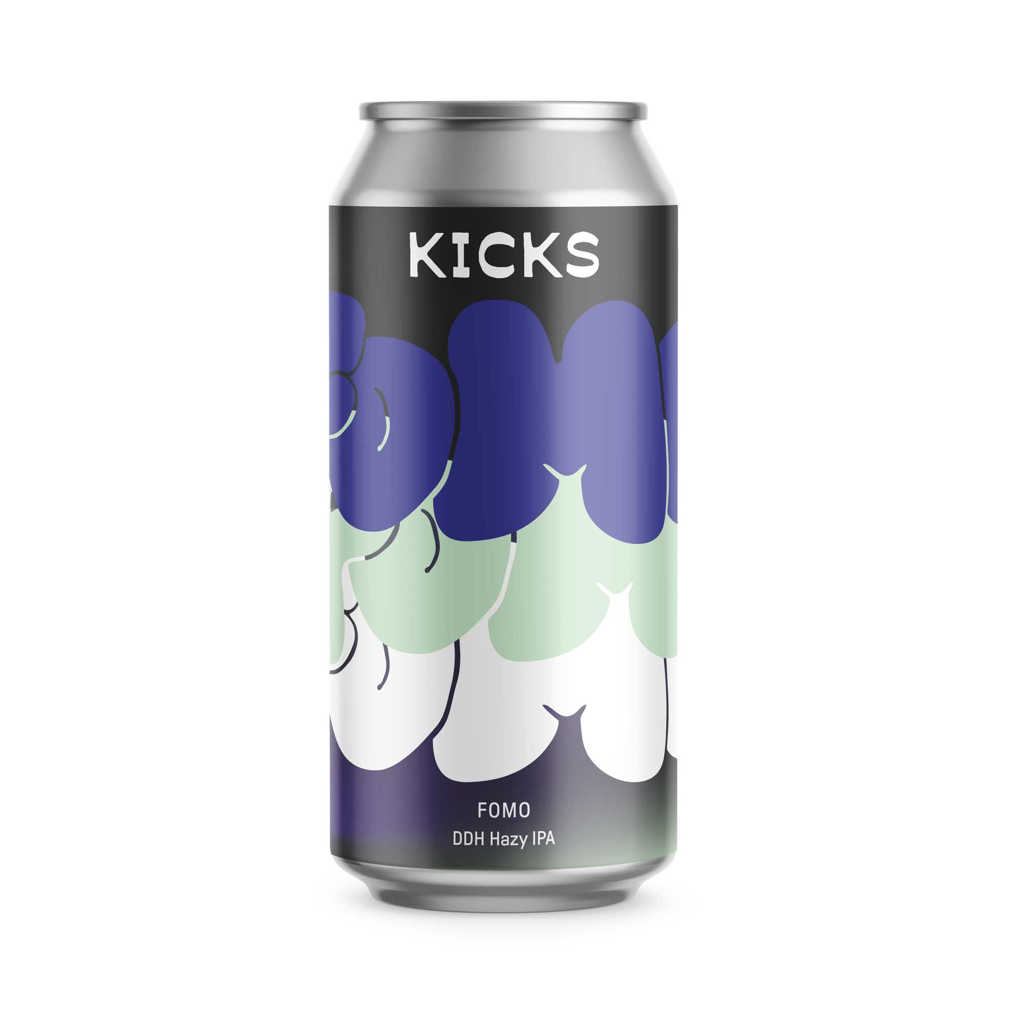 FOMO DDH Hazy IPA – Kicks Brewing